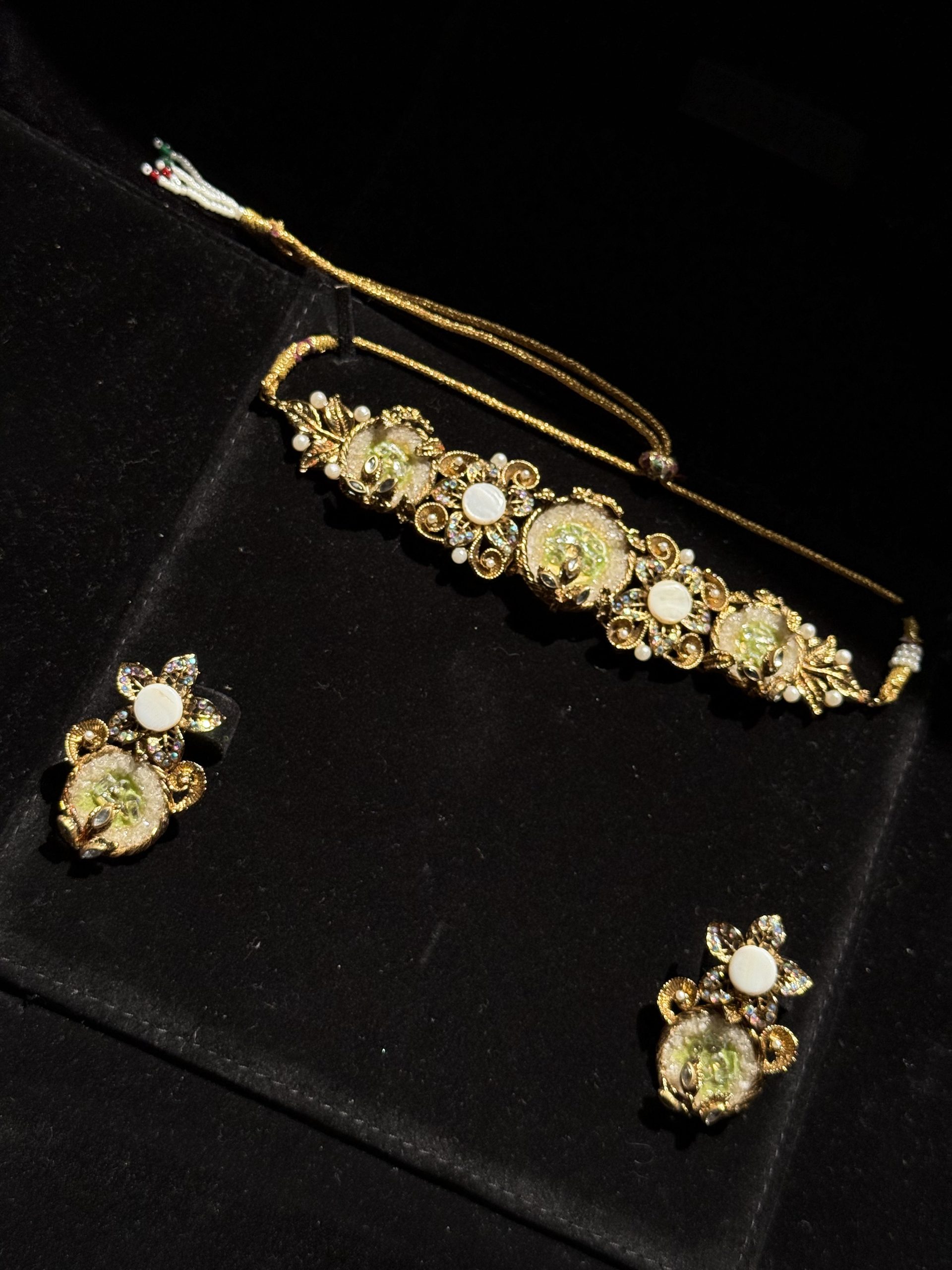 Lime Light Choker Set – Jewelist